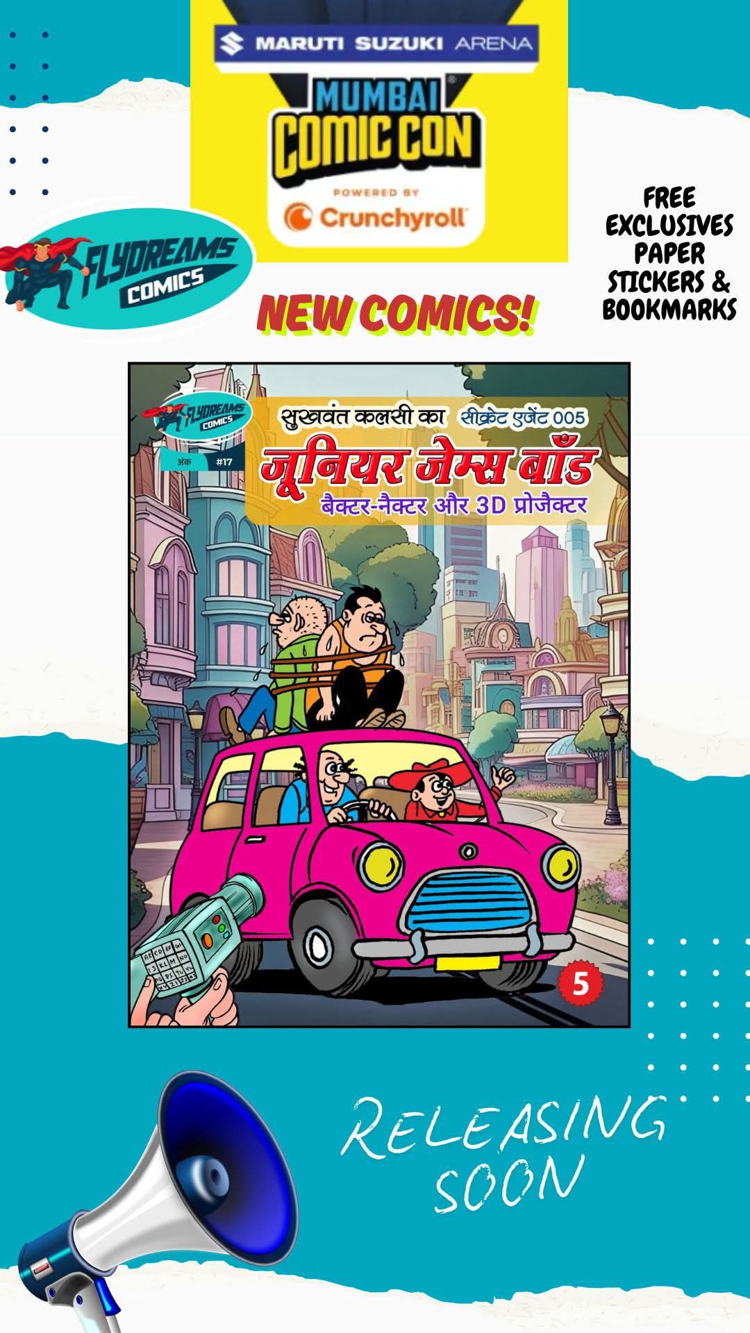 मुंबई कॉमिक कॉन 2025 में फ्लाईड्रीम्स कॉमिक्स का धमाका – सुखवंत कलसी के ...